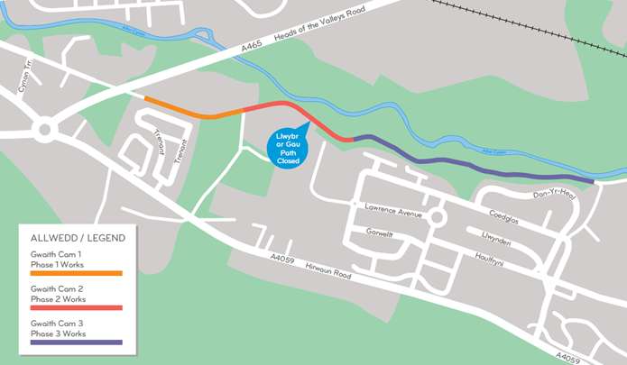 Welsh Water plays its part in A465 upgrade | Dŵr Cymru Welsh Water