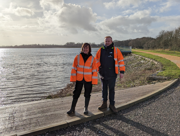 Visitor hub at Lisvane and Llanishen reservoirs starts to take shape ...